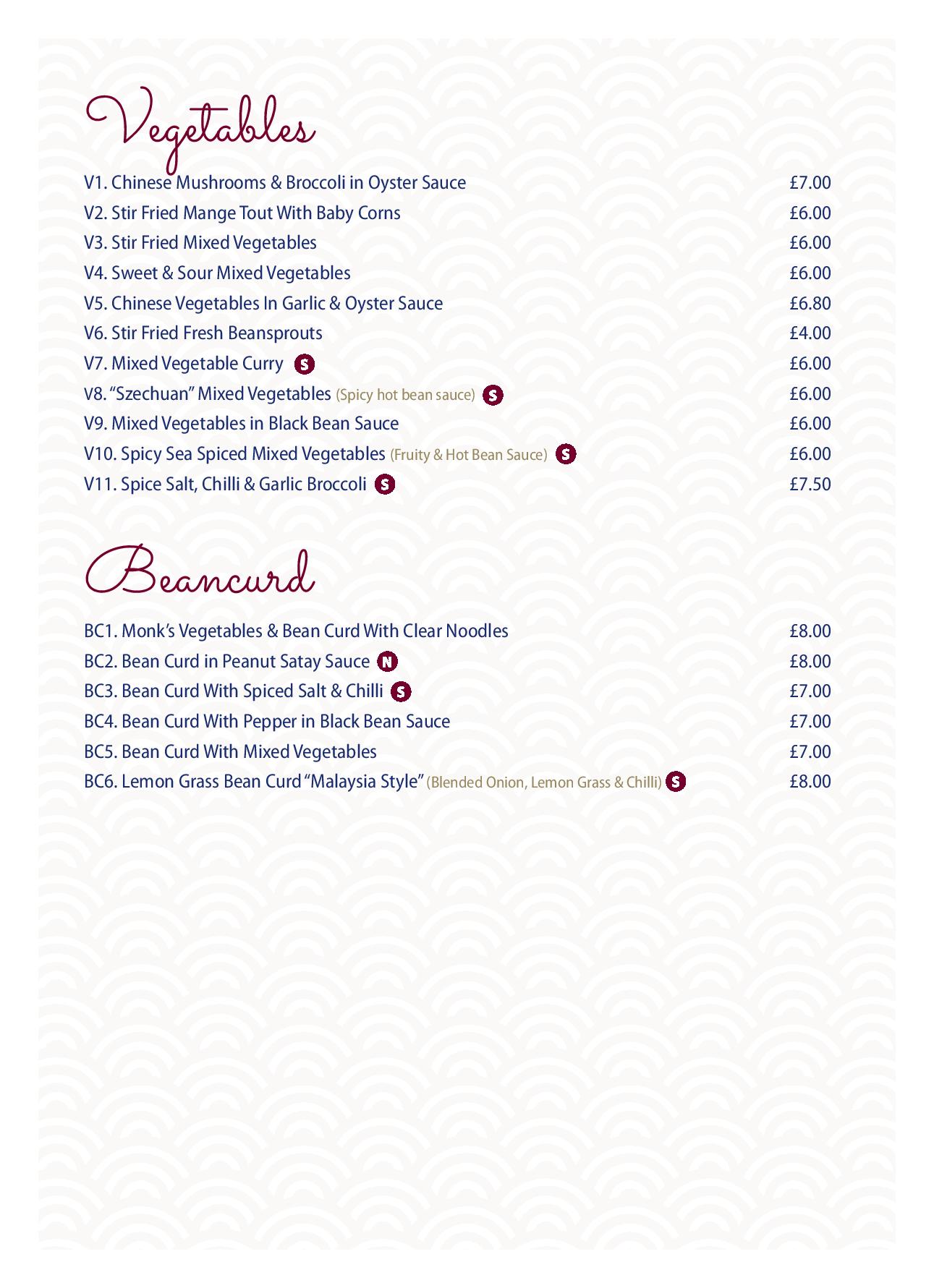 Al-A-CARTE MENU - The Welcome Chinese Restaurant